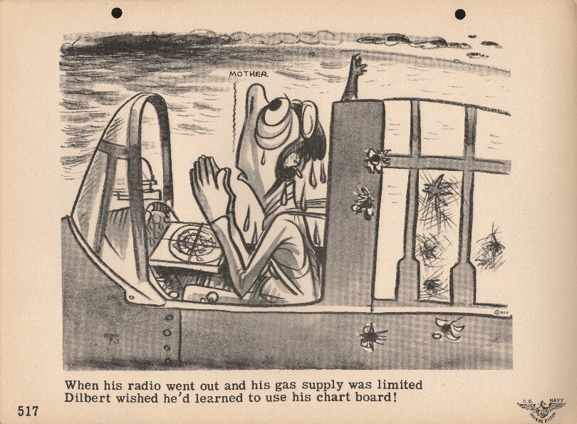 U.S. Navy Dilbert Training Posters