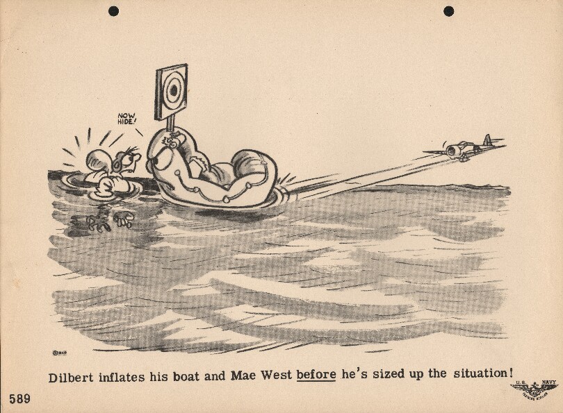 U.S. Navy Dilbert Training Posters