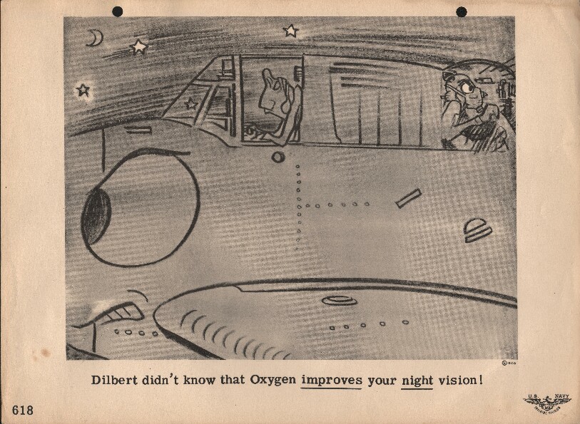 U.S. Navy Dilbert Training Posters