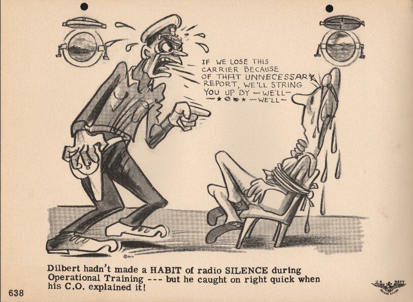 U.S. Navy Dilbert Training Posters