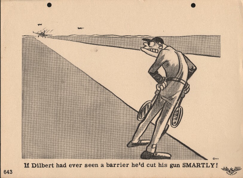 U.S. Navy Dilbert Training Posters