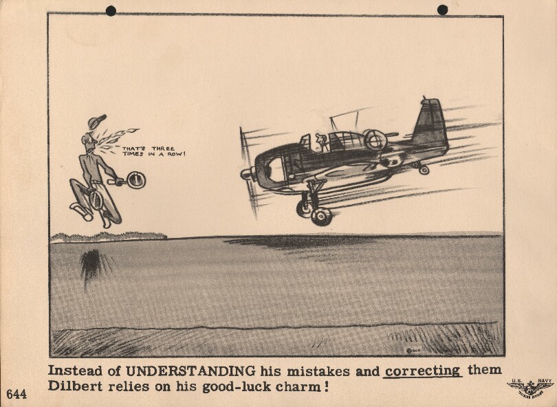 U.S. Navy Dilbert Training Posters