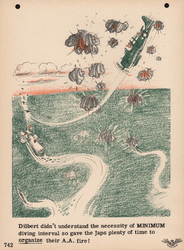 U.S. Navy Dilbert Training Posters