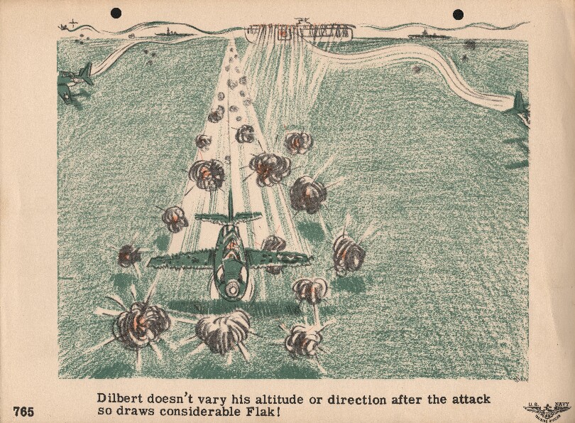 U.S. Navy Dilbert Training Posters