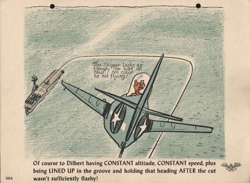 U.S. Navy Dilbert Training Posters